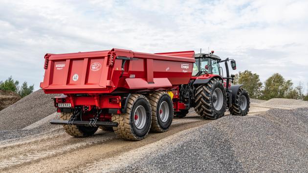 To 2 σε 1 βαγόνι πολλών χρήσεων Heavy Duty 550 λανσάρει η Krampe